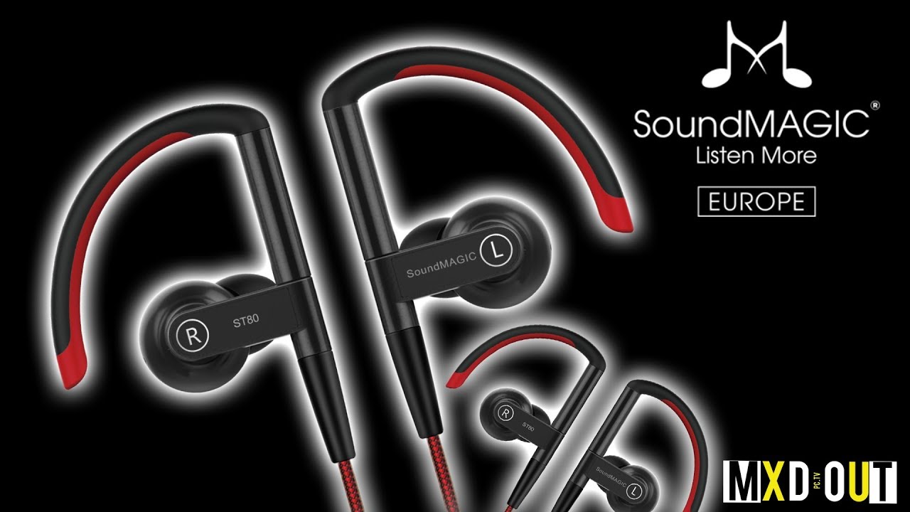 SoundMAGIC ST80 Wireless Sports Earphone Review - YouTube