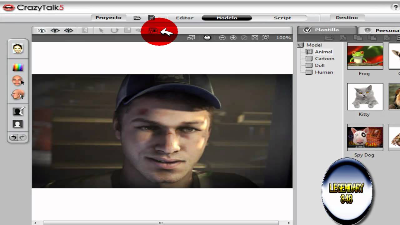 Como usar Crazy Talk 5 y Como ponerle las voces Loquendo - YouTube