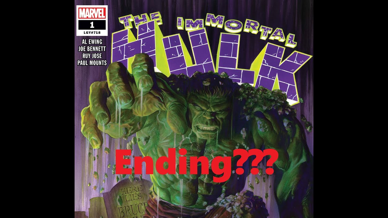 The Immortal Hulk Ending at Issue #50 - Marvel Comics News - YouTube