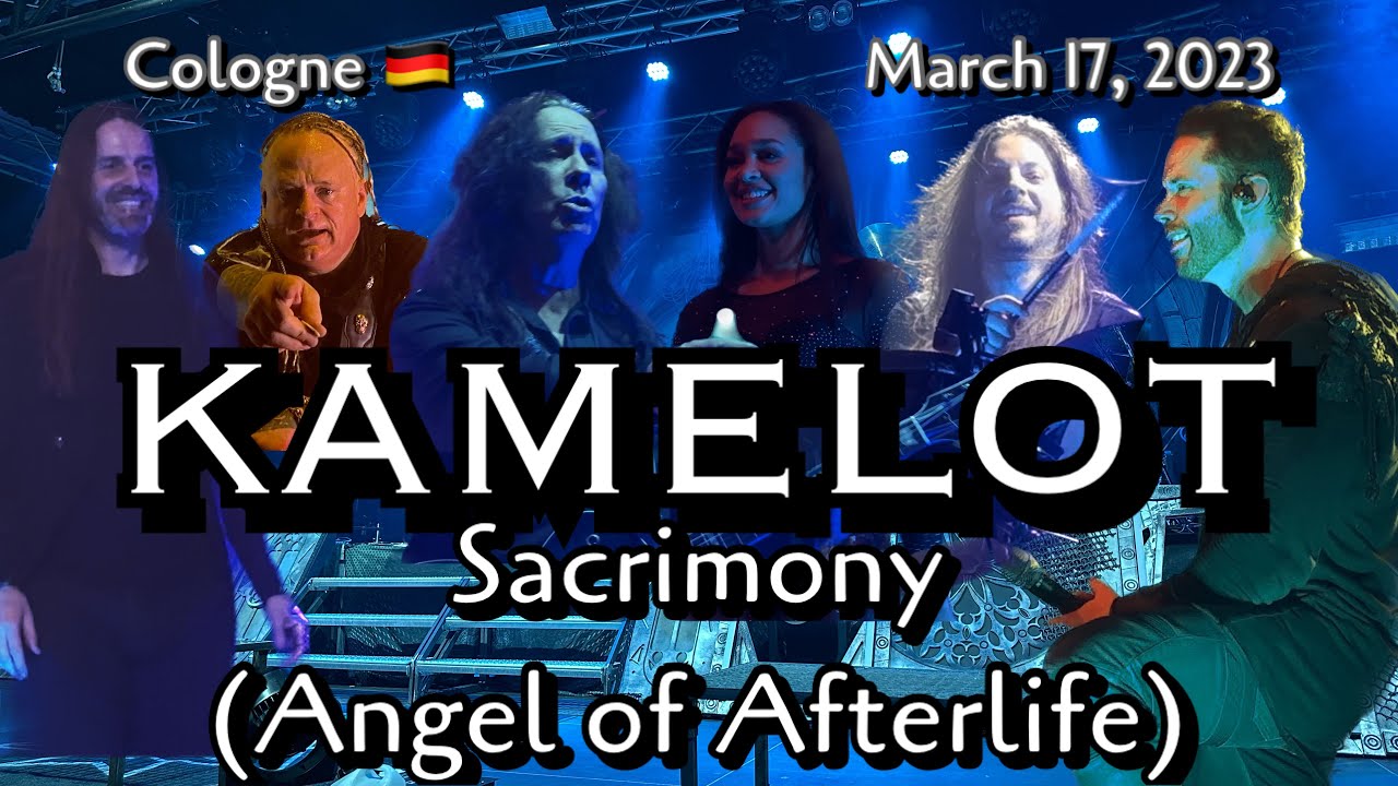KAMELOT - Sacrimony (Angel of Afterlife) @Essigfabrik, Cologne, Germany ...