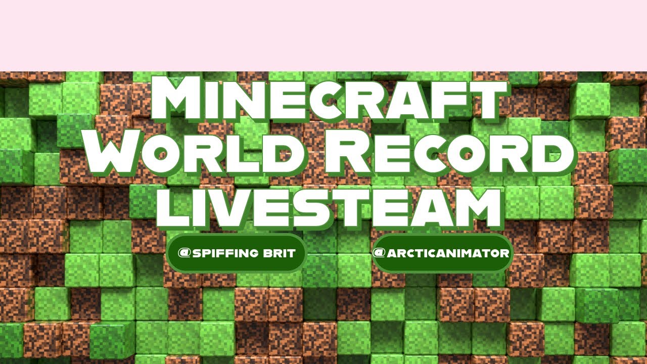 FLATTENING THE WORLD - Minecraft world record - Spiffing Brit - YouTube