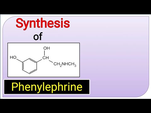 SYNTHESIS OF PHENYLEPHRINE | MEDICINAL CHEMISTRY | GPAT | B.Pharm 4th ...