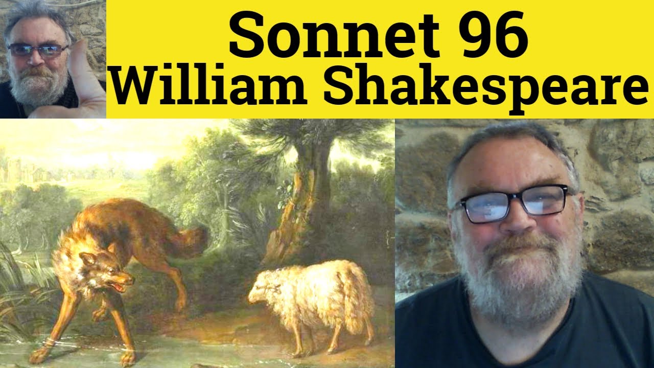 🔵 Sonnet 96 by William Shakespeare Summary - Sonnet 96 William ...