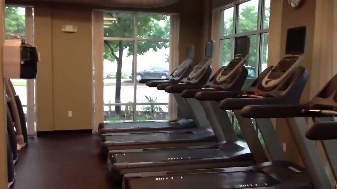 Domain Parkside Apartment Austin gym - YouTube