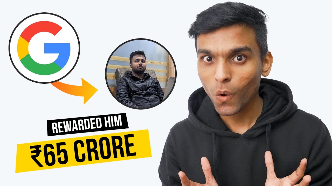 Google Paid ₹65 Crore to this Indian - YouTube