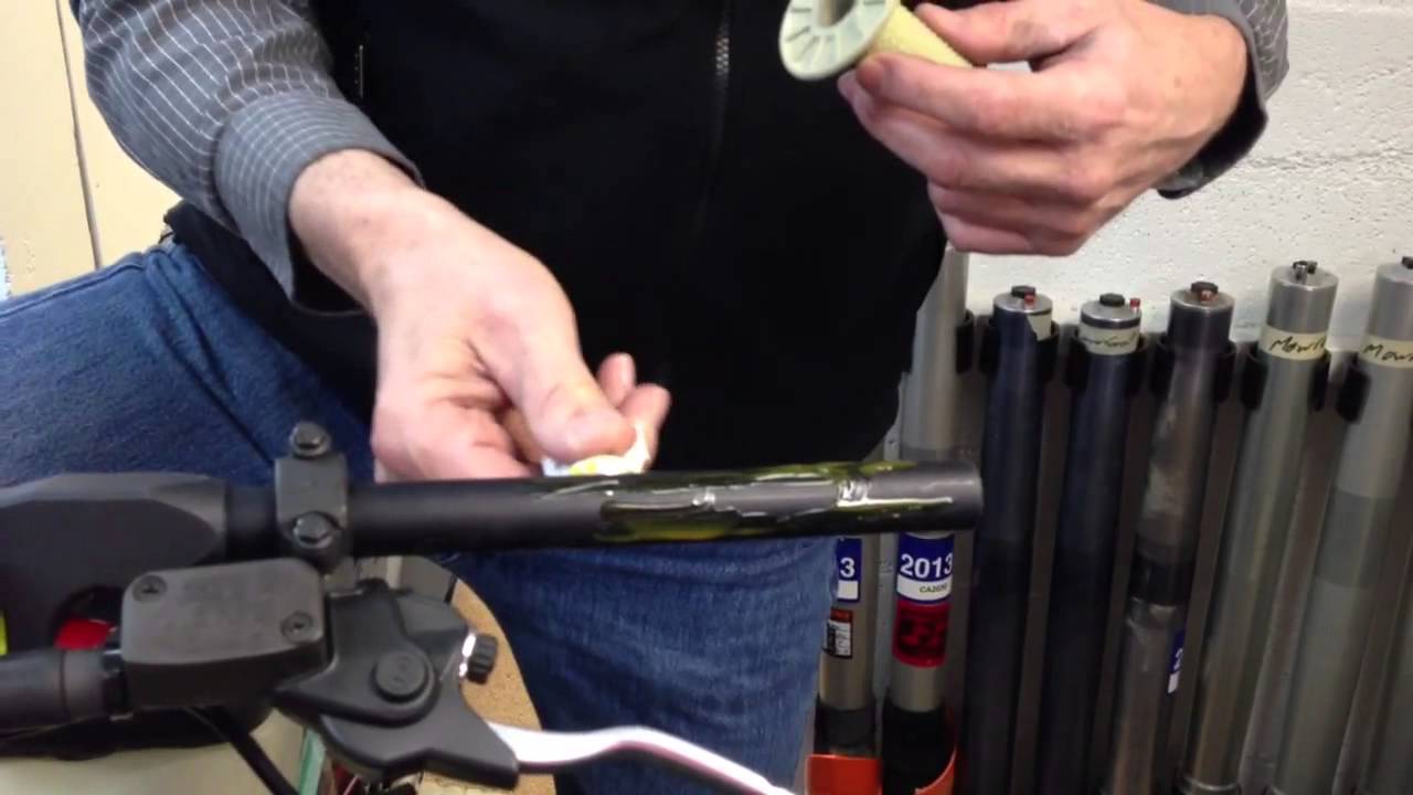 How to install grips - YouTube