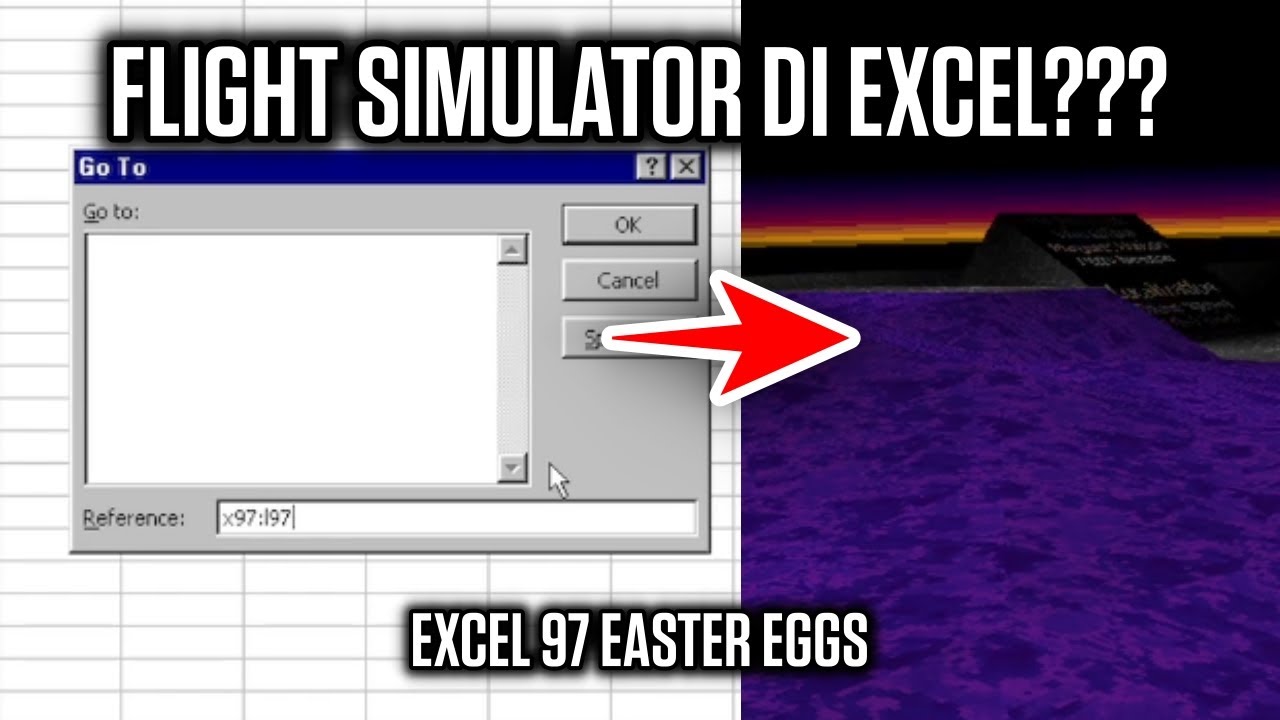 Microsoft Excel Flight Simulator Easter Eggs Unik Di Excel 97 microsoft-excel-flight-simulator-easter-eggs-unik-di-excel-97