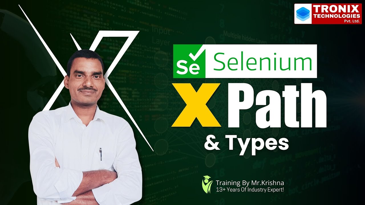 Selenium XPath || Selenium XPath Types || Selenium Telugu Tutorials - YouTube