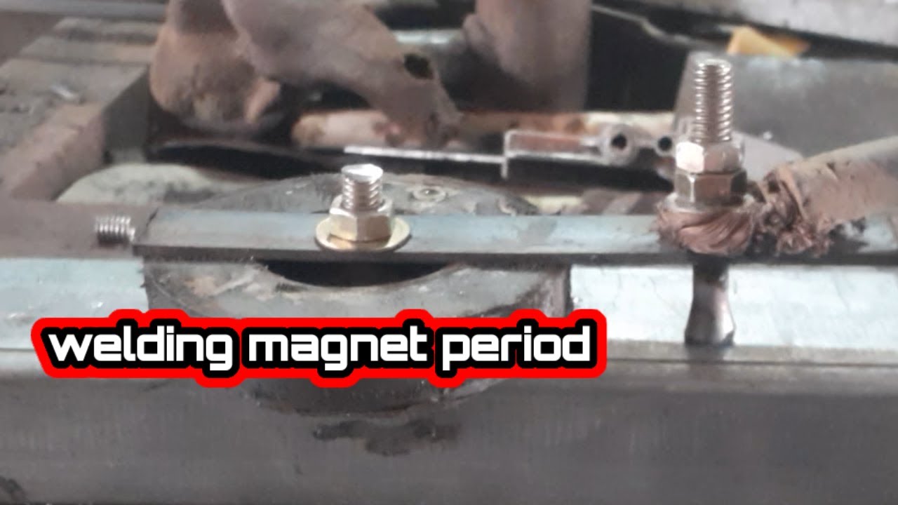 cara membuat ground magnet how to make magnetic welding ground. - YouTube
