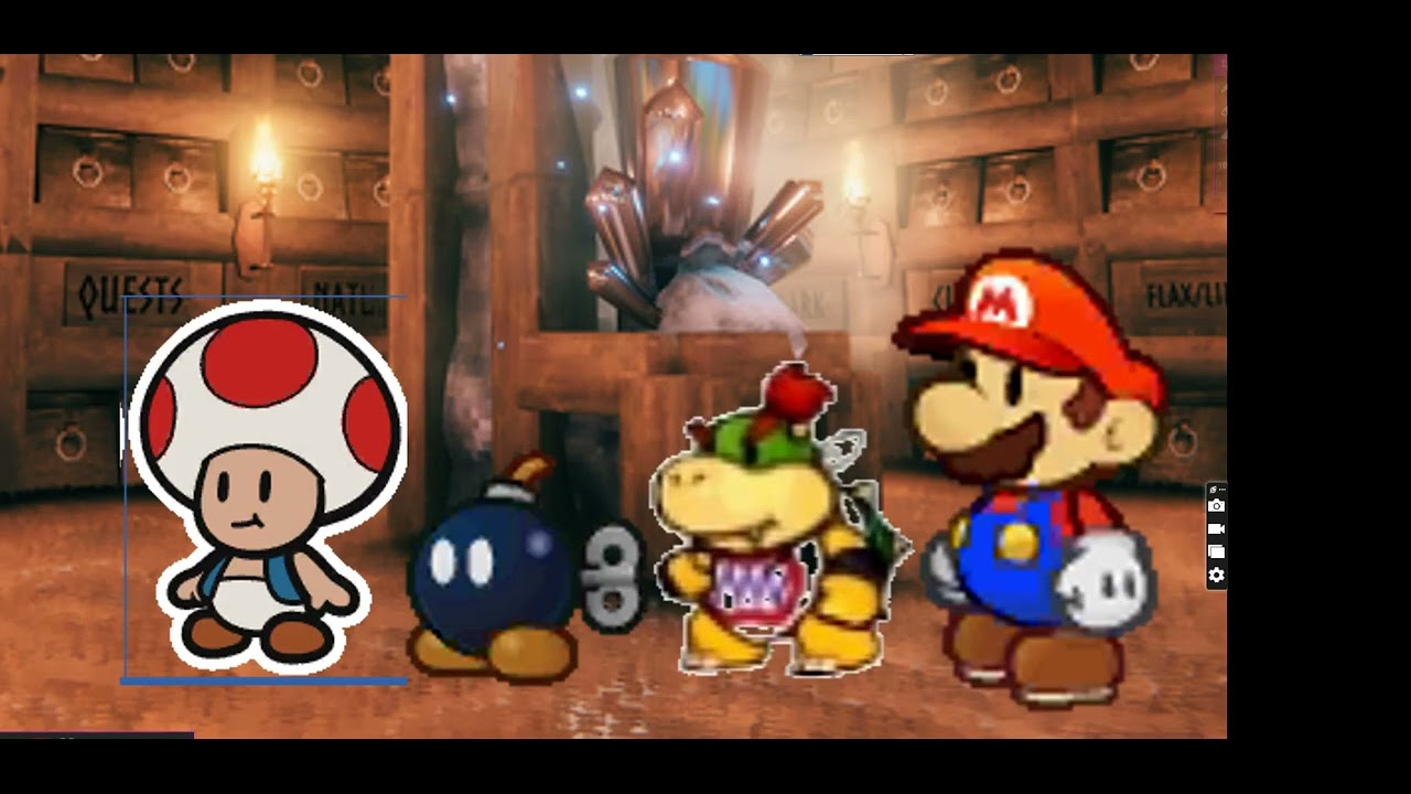 Paper Mario Cartoon Season 4 Episode 4 Paper Mario Gets Kidnapped ...
