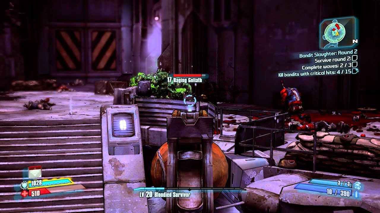 Borderlands 2: Npc fighting! (Goliath) - YouTube