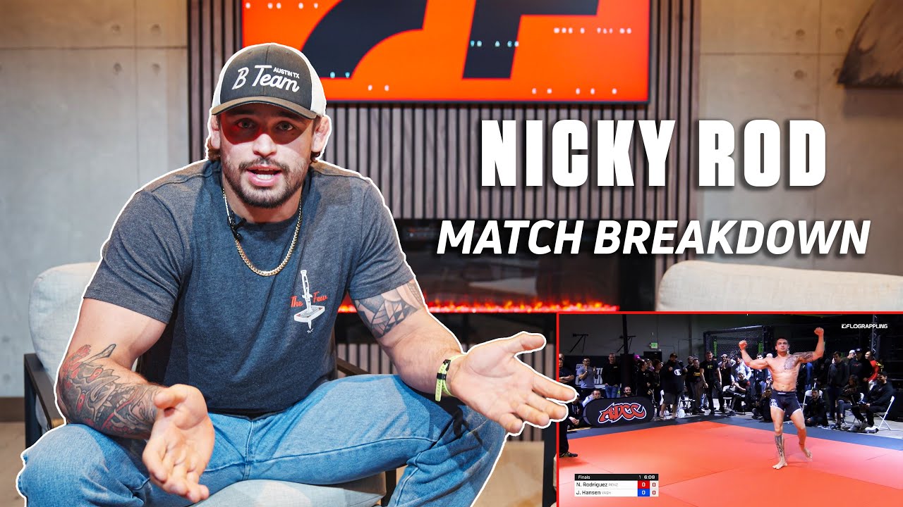 Match Breakdown: How Nicky Rod Won ADCC Trials After 8 Months Of ...