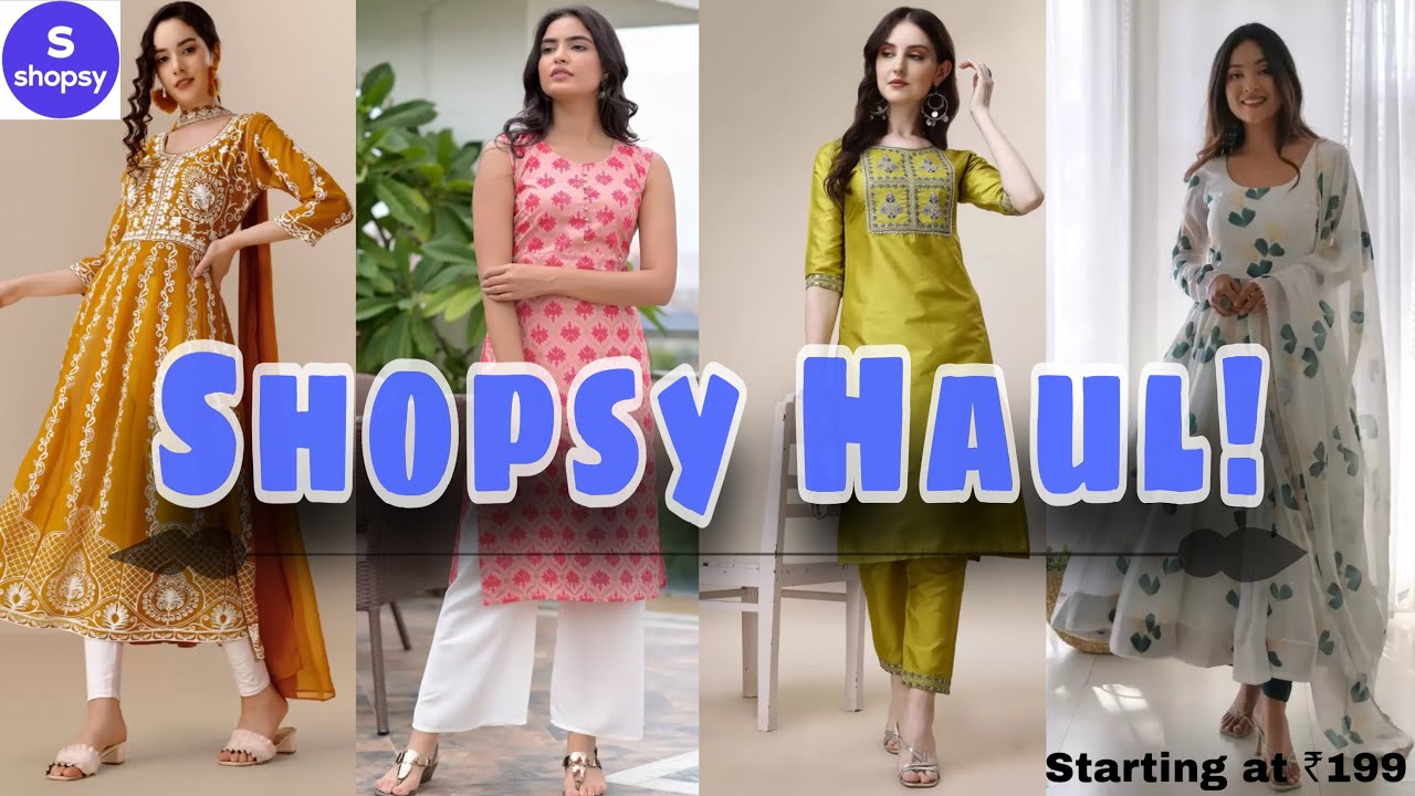 I Tried Shopsy's Super Affordable Clothes - YouTube