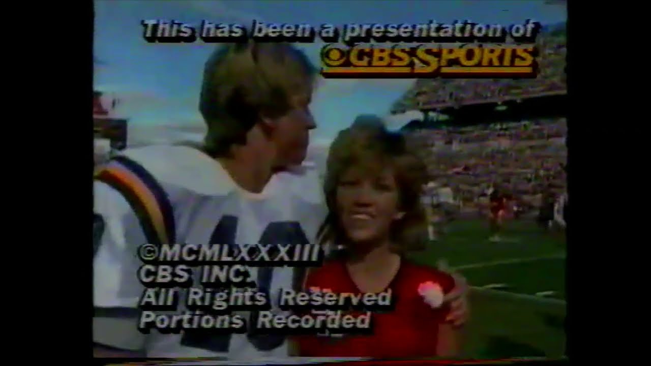 College Football 1983 - CBS Sports "The NCAA Today" Season Ending ...
