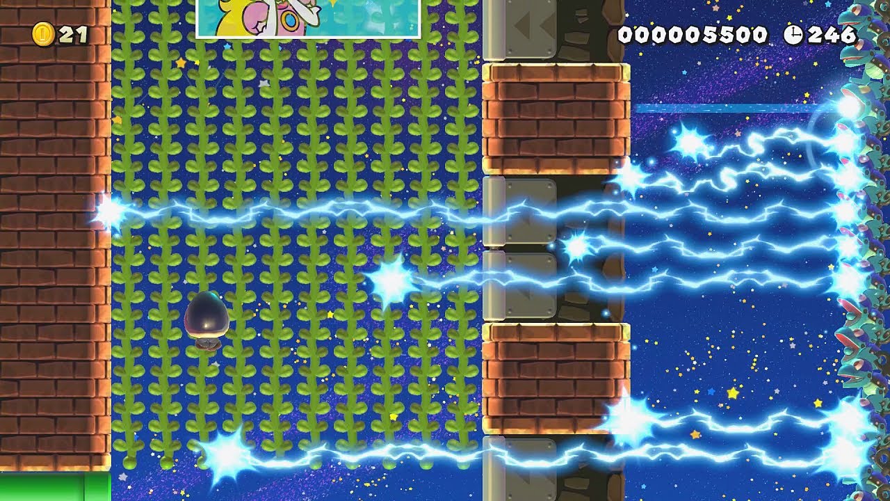 Let's play Mario Maker 2 Rader Laser Fortress #9 - YouTube