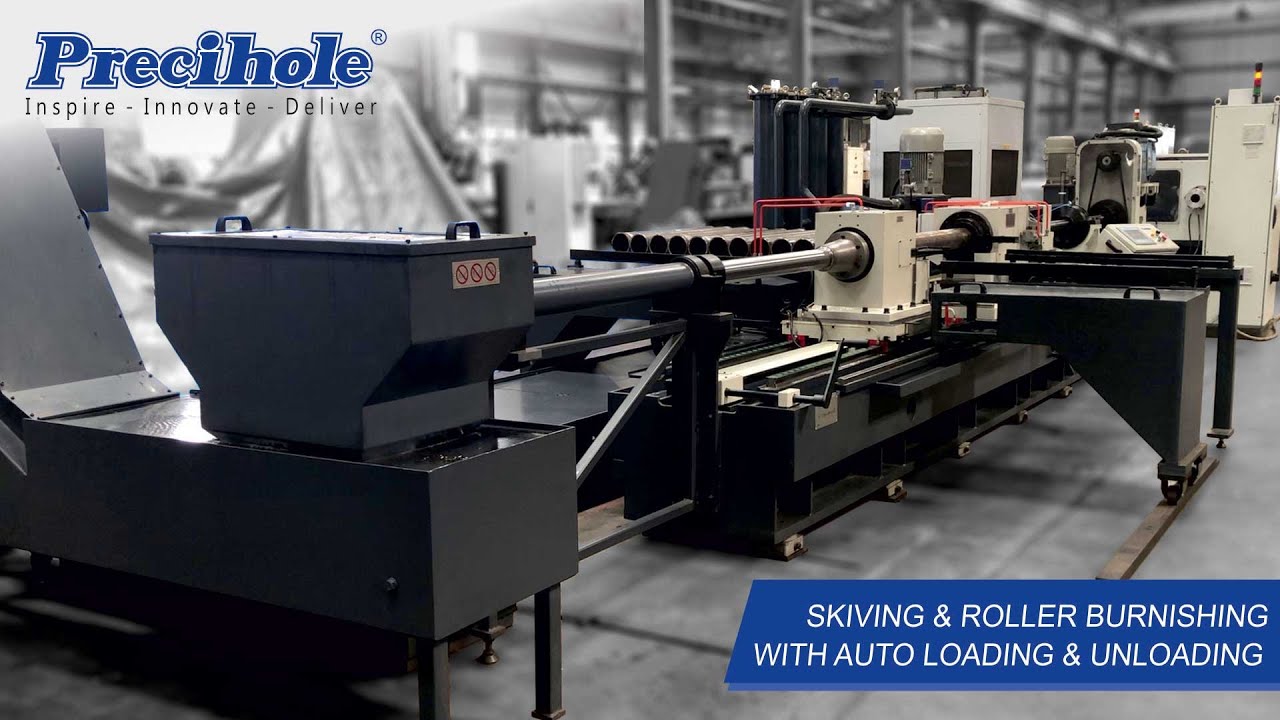 Precihole - Skiving Burnishing Machine with Auto Loading Unloading ...