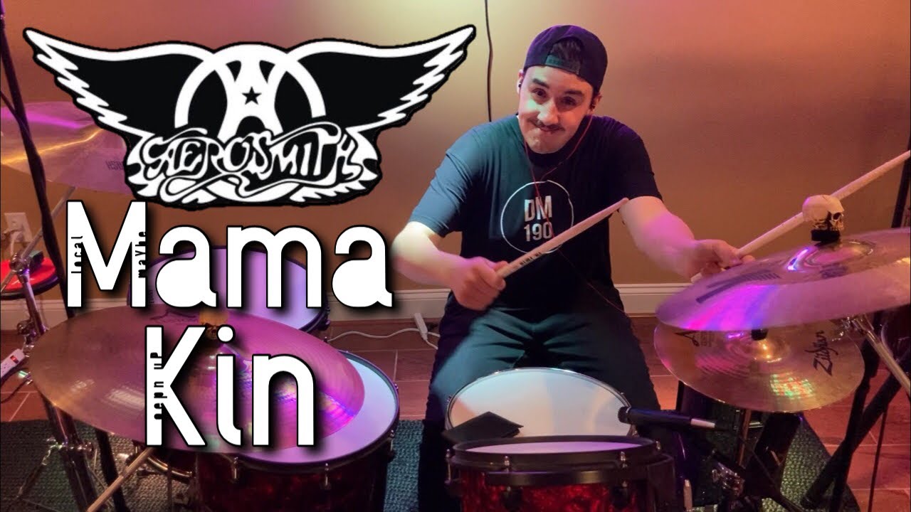 Mama Kin - Drum cover - Aerosmith - YouTube