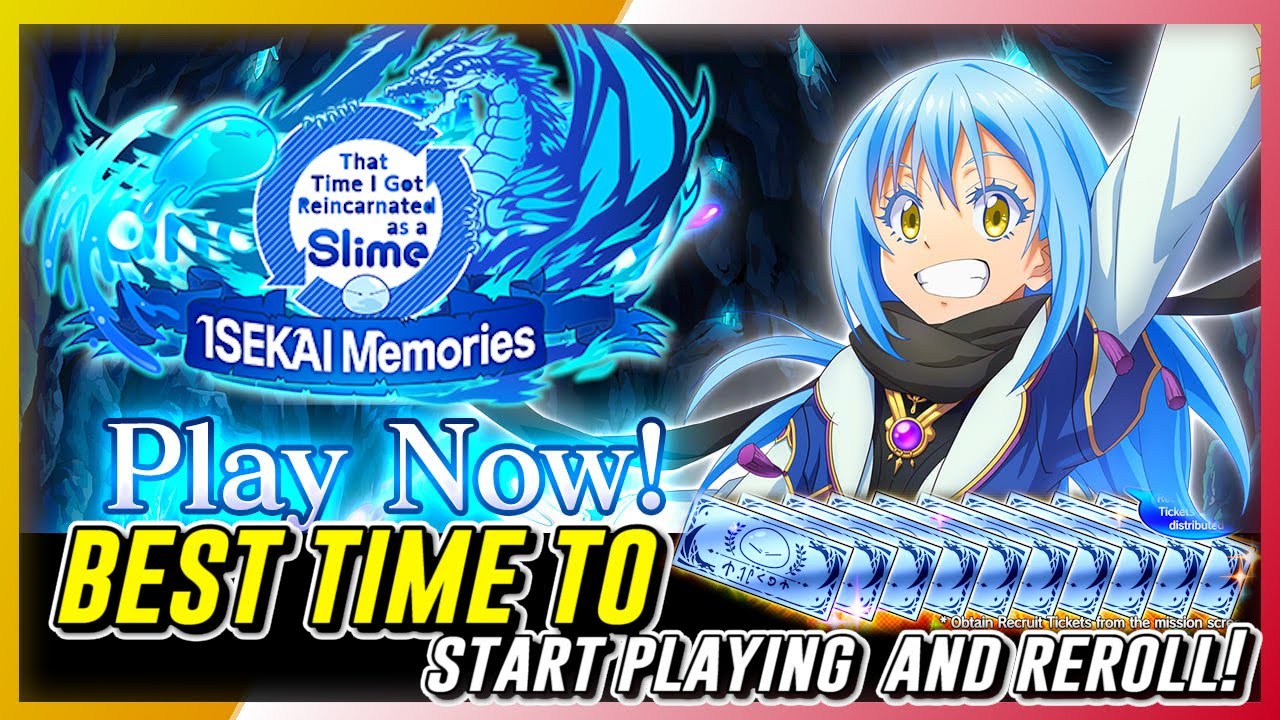 *Best Time To Start Playing* Slime Isekai Memories! Lots Of Gifts For ...