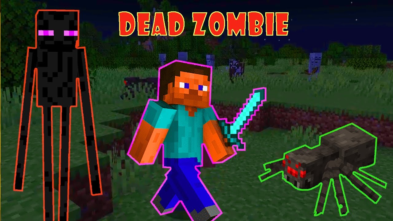 Dead zombie [Minecraft]: 🔥 I Fought a Horde of Terrifying Zombies to ...