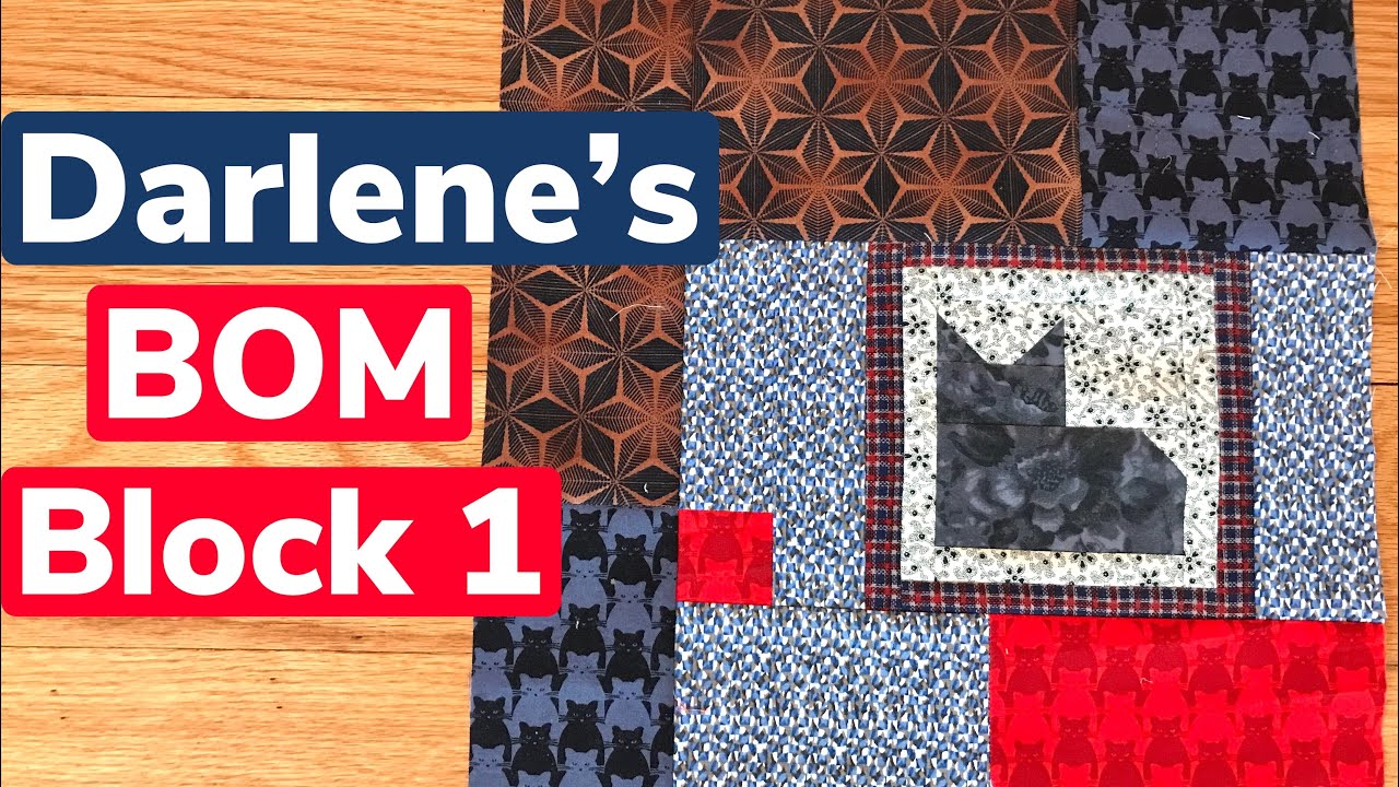 Darlene Block of the Month- Block 1 - YouTube
