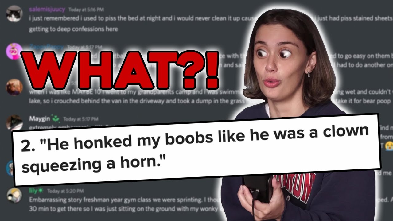 Reacting to YOUR most EMBARRASSING stories.. - YouTube