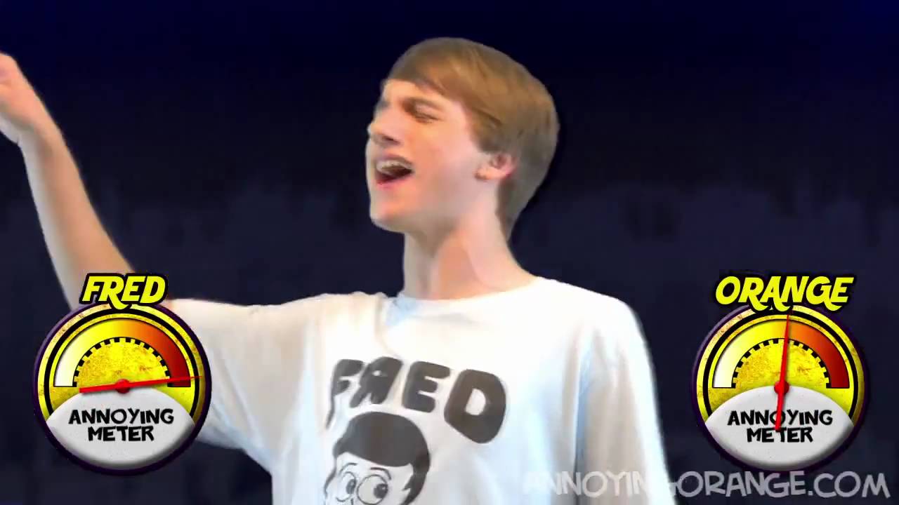 Annoying Orange vs. FRED!!! - YouTube