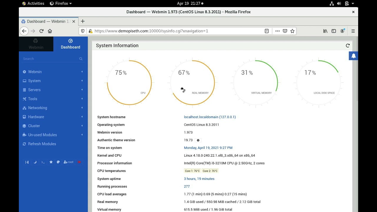 9 setup webmin for samba - YouTube