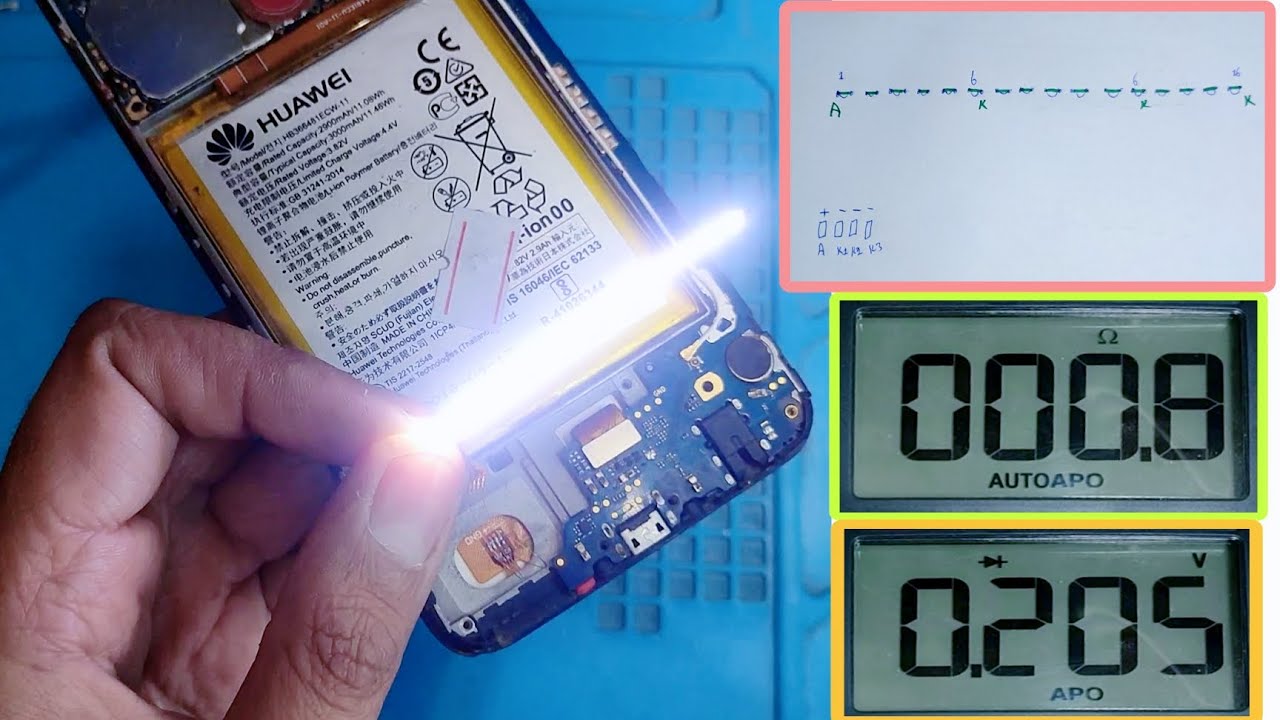 All Mobile Display Light Solution || LCD Lights Easy Way For All Mobile ...