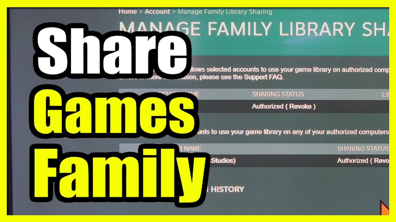 How to Share your Steam Games with Family Members (Settings Tutorial ...