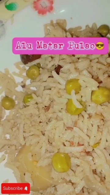 Alu matar pulao🔥 || SUBS🎉PLS || #Laraibcooks1 #youtube #shortsfeed # ...