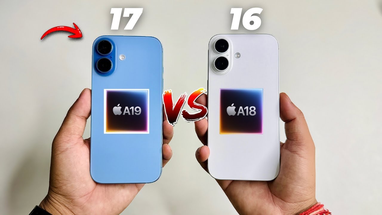 iPhone 17 vs iPhone 16 Speed Test 🔥 A19 vs A18 Chip Comparison | Real ...