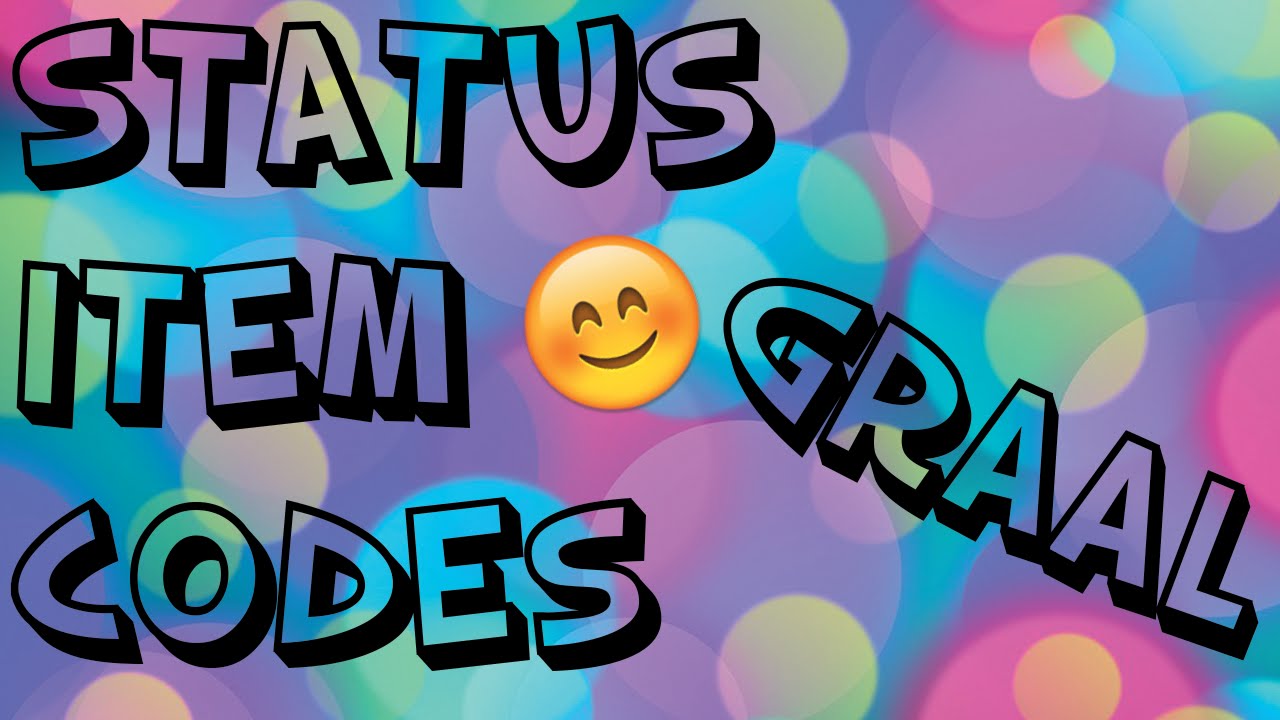 Graal Era Status Codes - YouTube