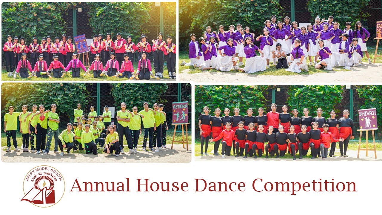 HMS | Happy Model School | Annual house Dance Competition | Dance ...