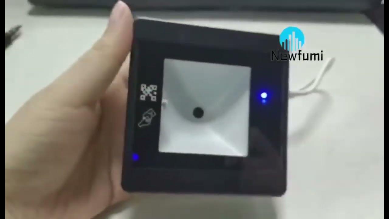 Wiegand Embedded USB Barcode Reader 2D QR Code Reader-NFM38 - YouTube