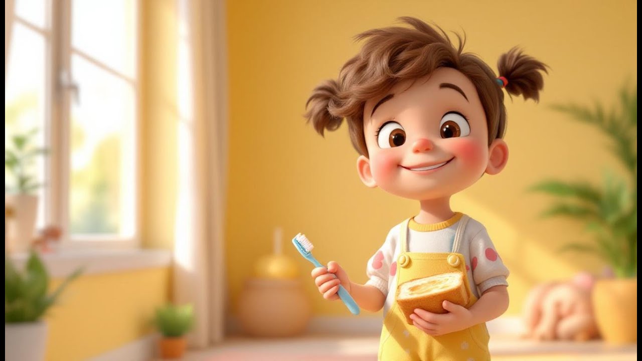 Good Morning! 🌞 | Fun Morning Routine Song for Kids | Wake Up Song for ...