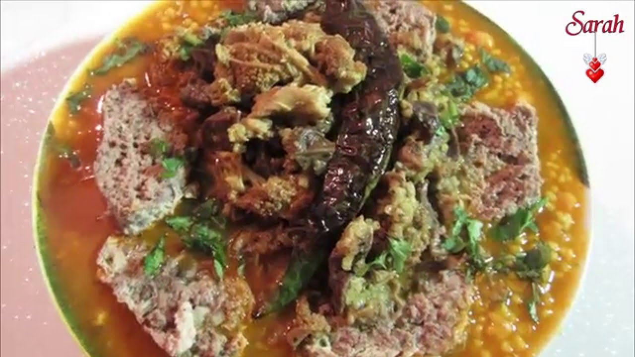 بركوكس بالعصبان على الطريقة الجزائرية (Berkoukes Bel 3osban (Recette ...