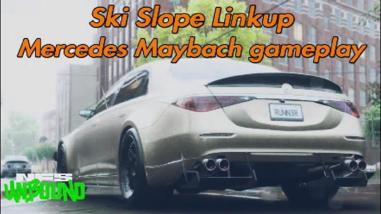 NFS Unbound - Mercedes Maybach Ski Slope Linkup - YouTube