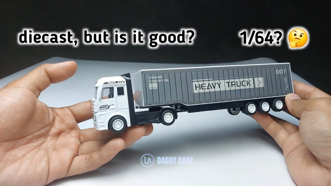 Unboxing Container Truck - YouTube
