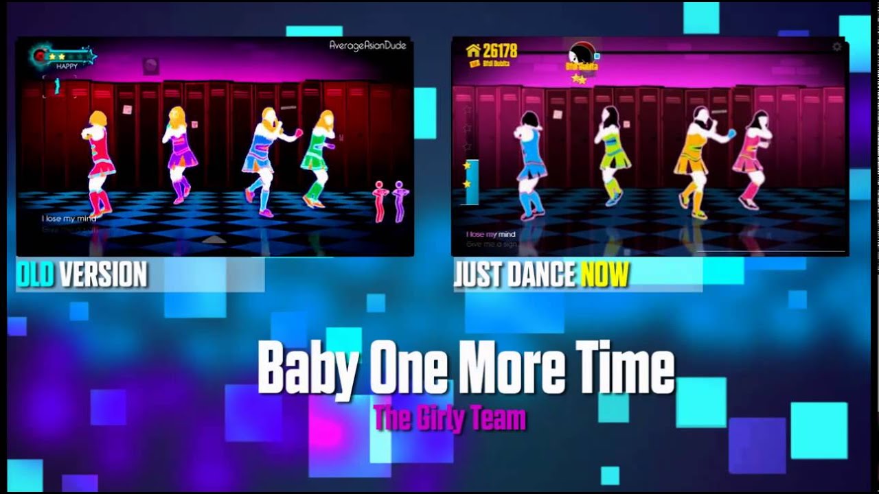 Just Dance Now Baby One More Time Comparison - YouTube
