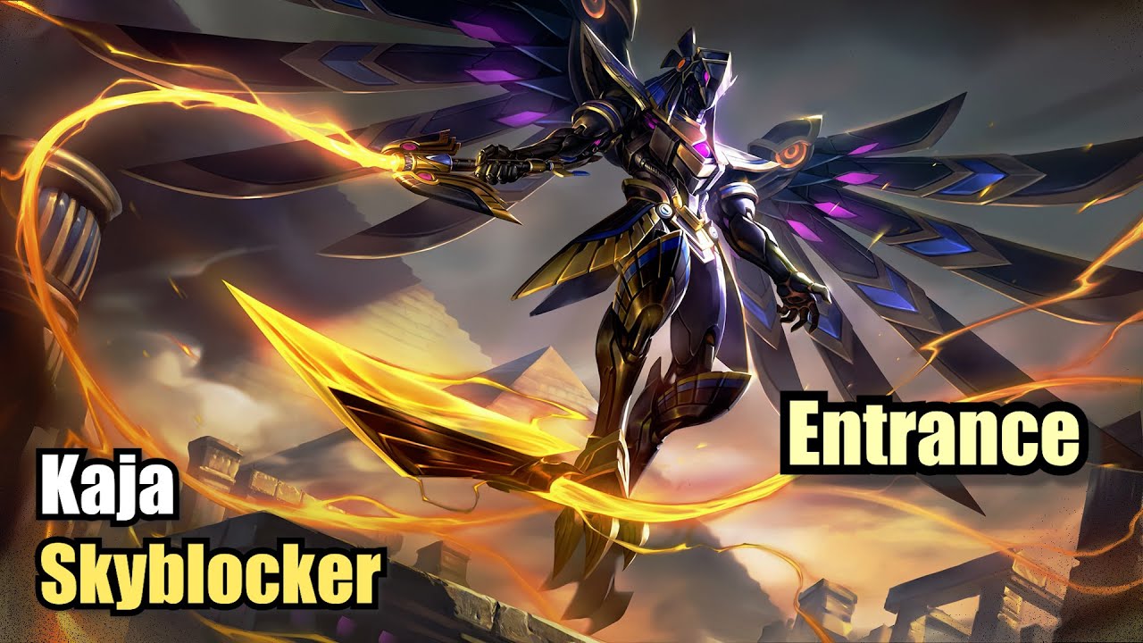 Kaja Skyblocker Skin Epic Entrance (Upscale 4K) Mobile Legends - YouTube