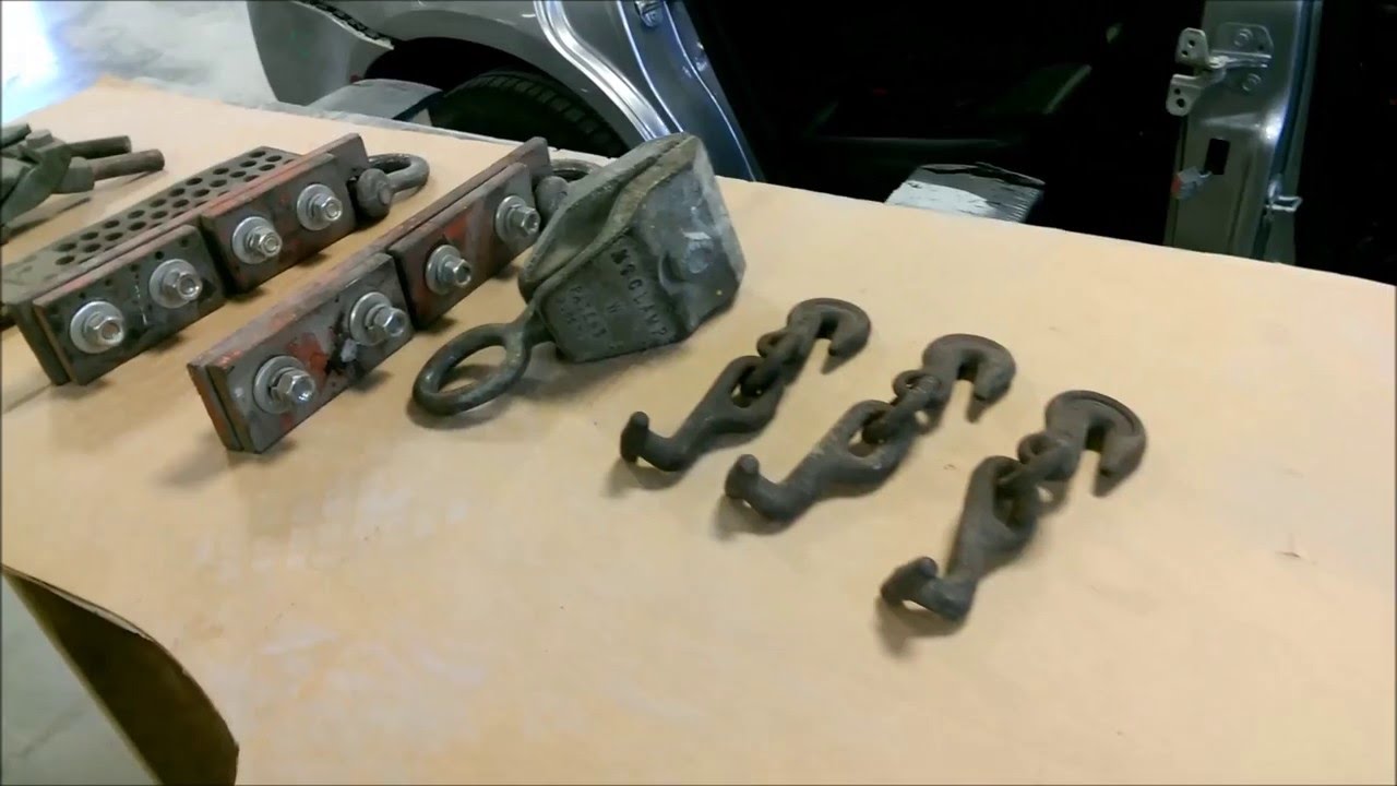 Frame Pulling Clamps - YouTube