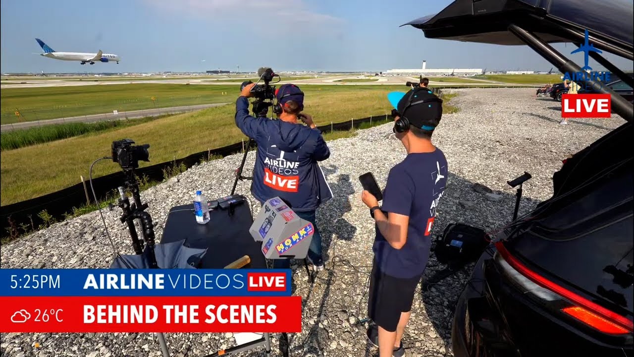 🔴LIVE Behind-the-Scenes with the Plane Jockeys in Action at ORD! - YouTube