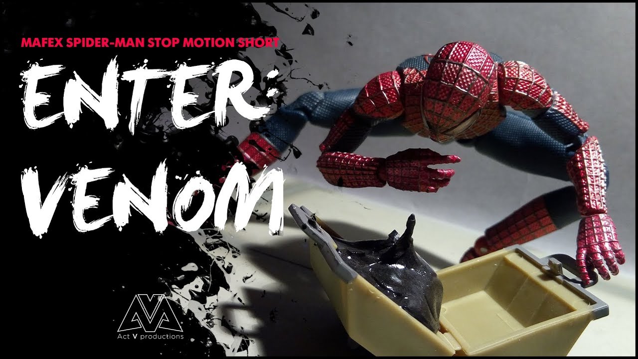 ENTER VENOM (Spiderman Stop Motion Short) - YouTube