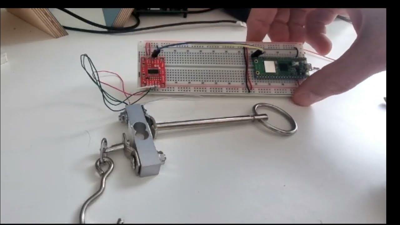 Hopper: Load Cell Project : Calibration and unit conversion - YouTube