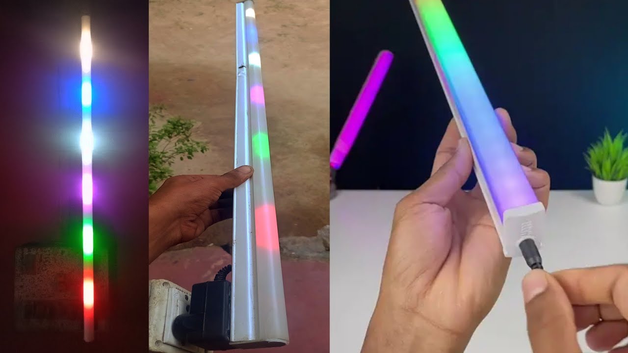 I Made My Own RGB Tube Lights - YouTube