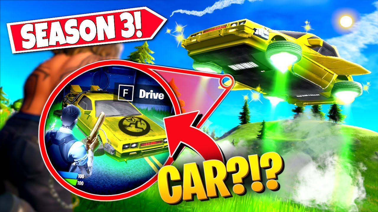 *NEW* FINDING SECRETLY UPDATED *HOVER CAR?!?* IN LATEST FORTNITE CAR ...