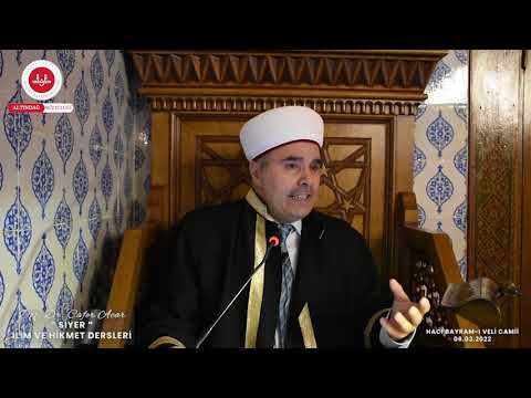 DOÇ. DR. CAFER ACAR - 06.03.2022 HACI BAYRAM-I VELİ CAMİ \
