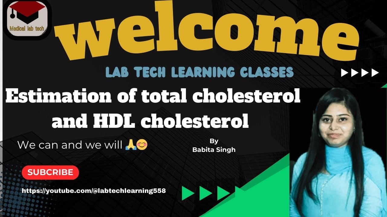 Estimation of total cholesterol and HDL cholesterol by chod pap method ...