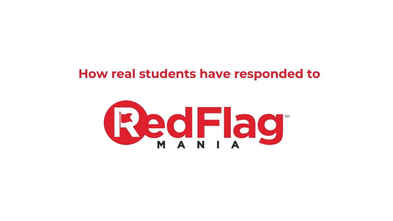 How real students have responded to Red Flag Mania - YouTube