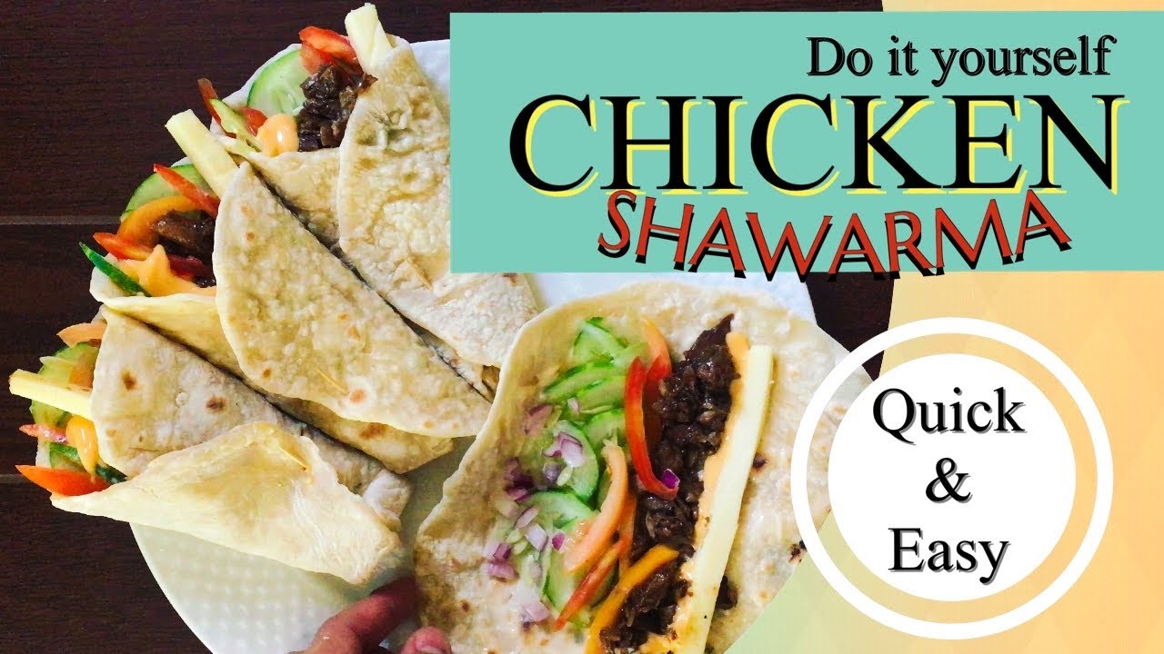Chicken Shawarma Recipe at Home |Pinoy Style - YouTube